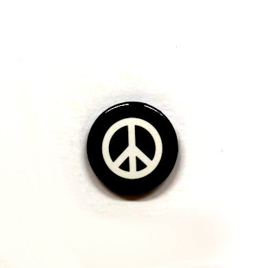 Black & White CND Badge – Campaign for Nuclear Disarmament